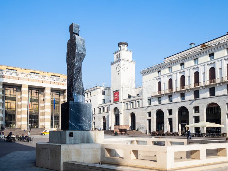 Statue Di Paladino on Piazza Vittoria in Brescia Editorial Stock Photo ... Statue Di Paladino on Piazza Vittoria in Brescia Editorial Stock Photo ...