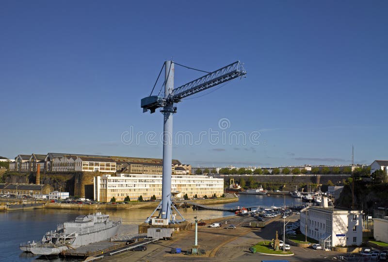 Bresta: vista do porto foto de stock. Imagem de porto - 11633930