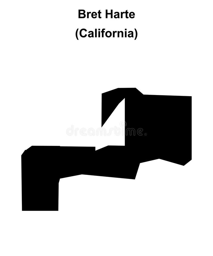 Harte Outline Map Stock Illustrations – 2 Harte Outline Map Stock ...