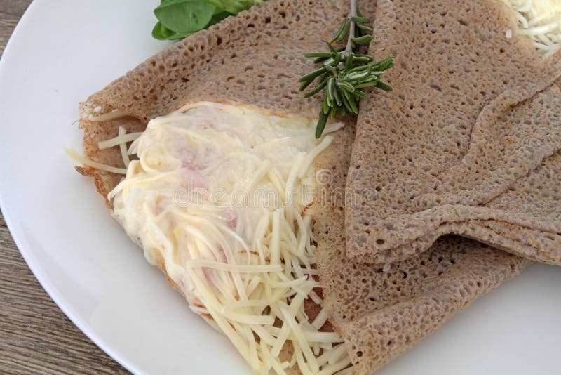 Breton galette stock photo. Image of plate, healthy, galette - 88552412