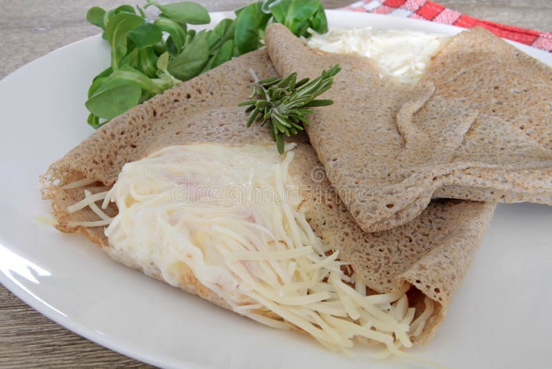 Breton galette stock photo. Image of french, table, lunch - 21233888
