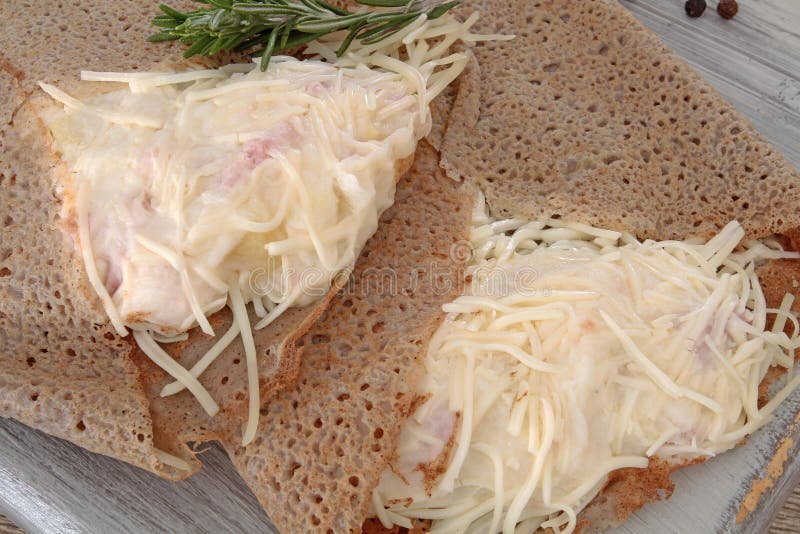 Breton galette stock photo. Image of french, table, lunch - 21233888