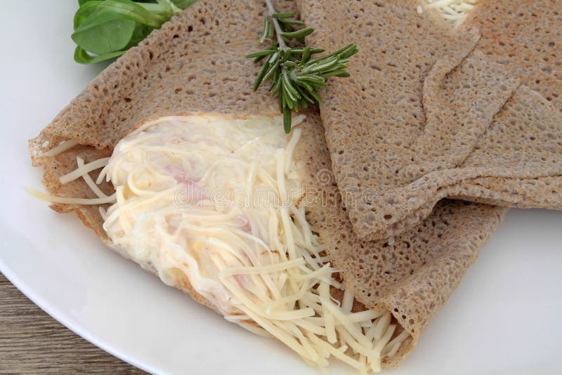 Breton galette stock photo. Image of french, table, lunch - 21233888