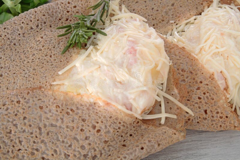 Breton galette stock photo. Image of french, table, lunch - 21233888