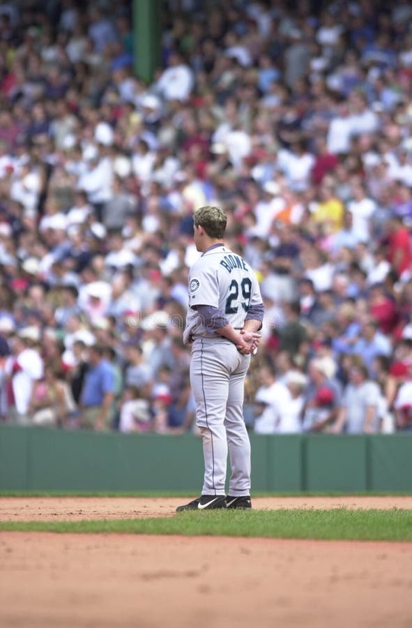 Brett Boone Tags Out Kevin Millar Foto de archivo editorial - Imagen de ...