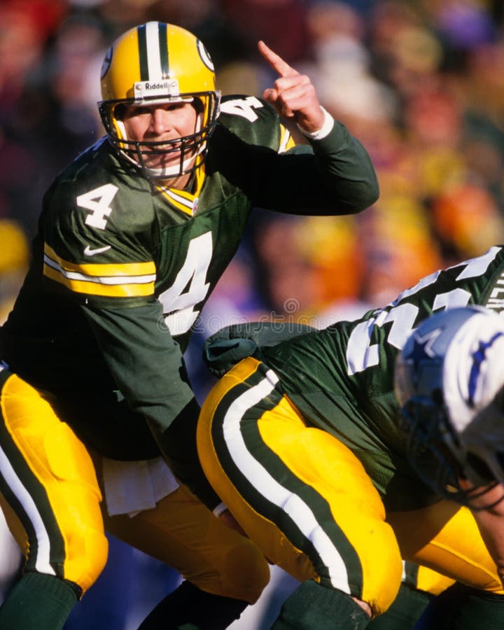 Brett Favre Green Bay Packers Redaktionelles Bild - Bild von fachmann ...