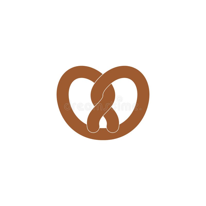 Bretzel Icon Sign. German Bakery Symbol Stock Vector - Illustration of ...