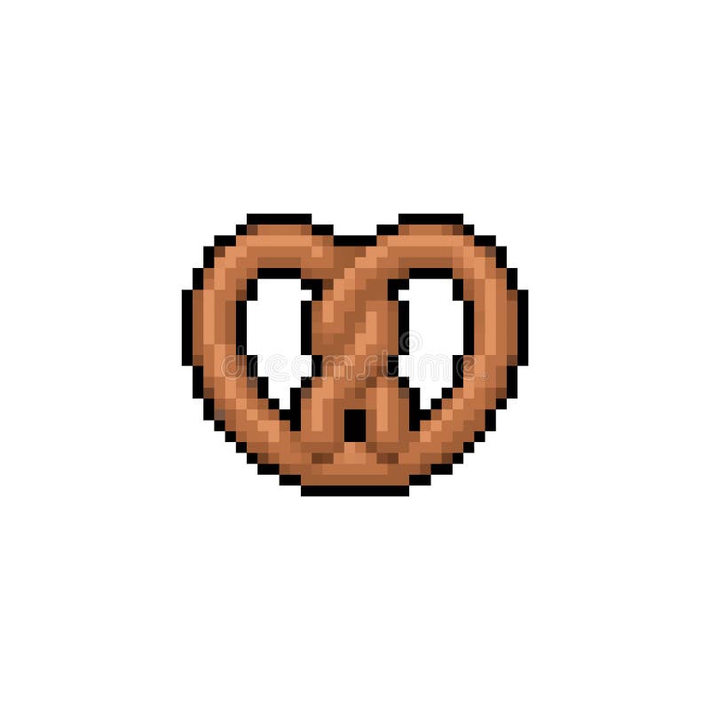 Minecraft Bread Pixel Art