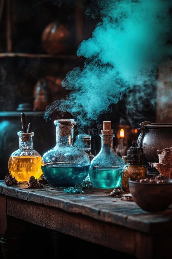 Brew a Potion Day Mysterious Potion Making in a Rustic Alchemist S ...