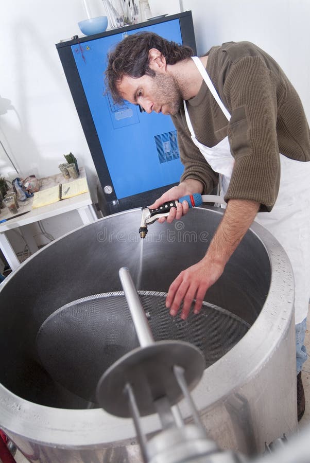 Brewer clean the system stock photo. Image of factory - 24391580