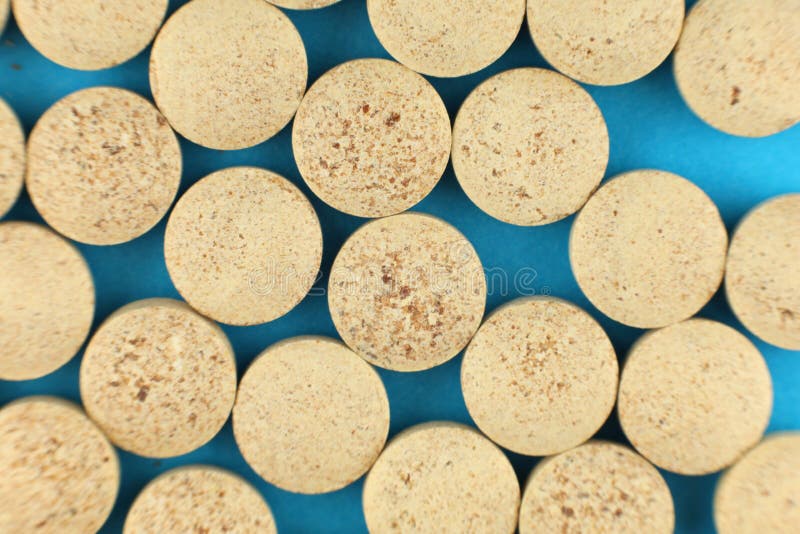 Brewers Yeast in Tablets a Lot of Medicine Stock Image - Image of ...