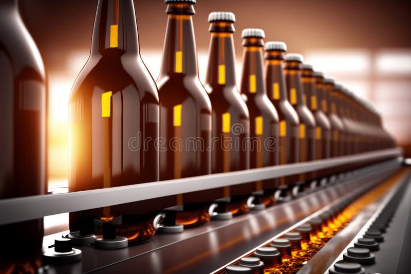 Brewing Concept Created with Ai Generative Tools Stock Photo - Image of ...