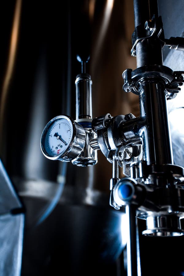 Brewing production vats stock photo. Image of production - 189801902