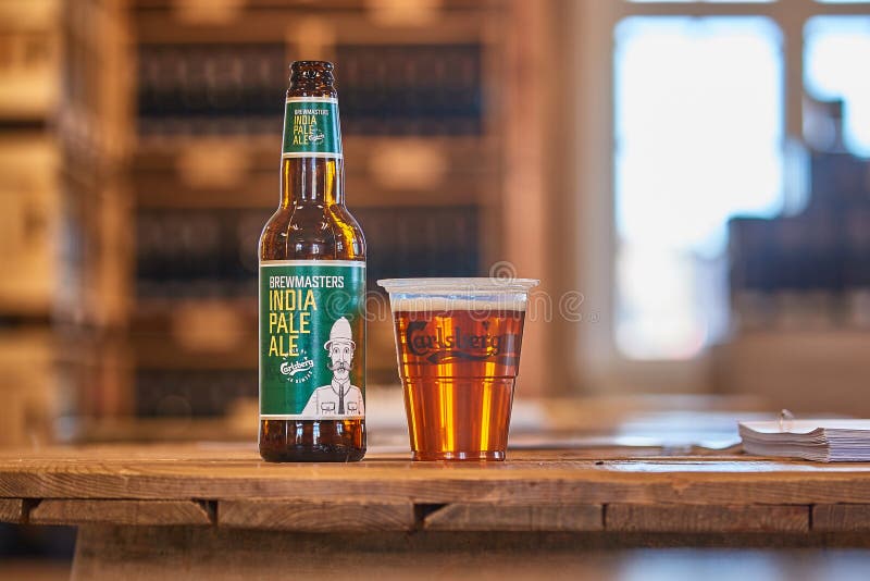 Brewmasters India Pale Ale editorial stock image. Image of bottle ...