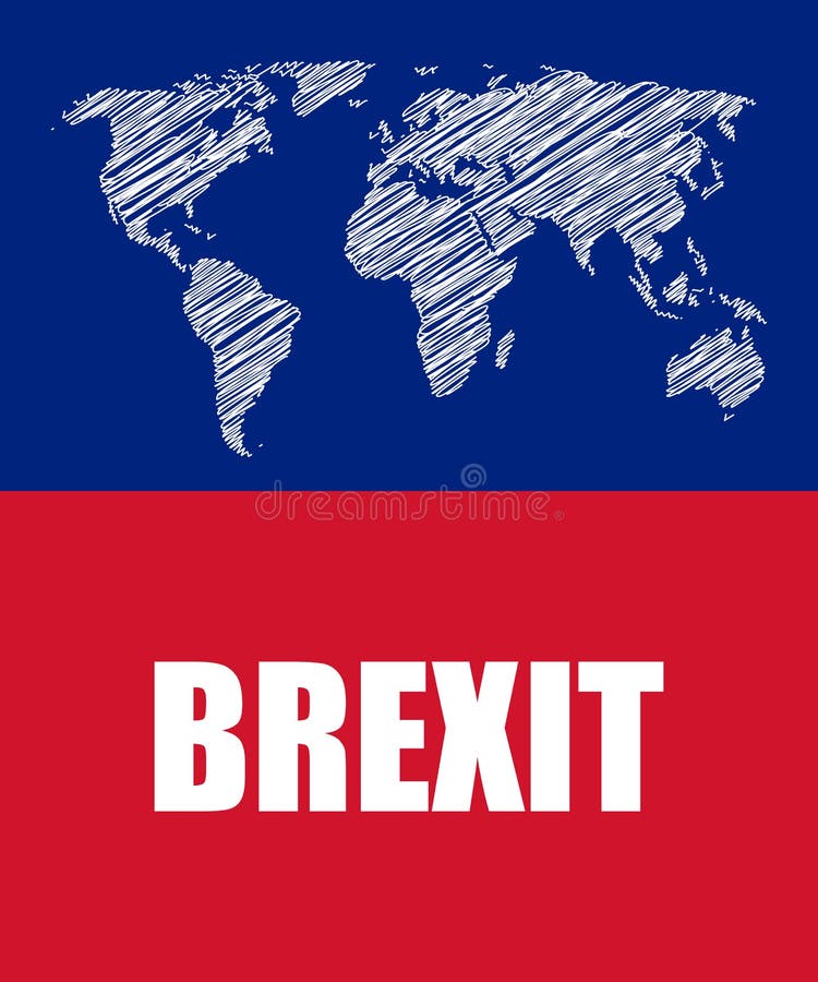 Brexit Abstract Business Banner Stock Illustration - Illustration of ...