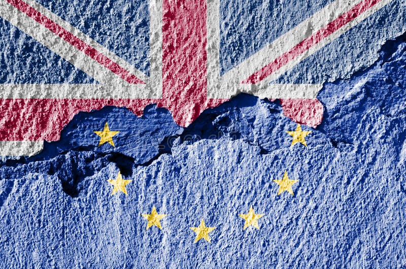 Brexit Blue European Union EU Flag Stock Illustration - Illustration of ...