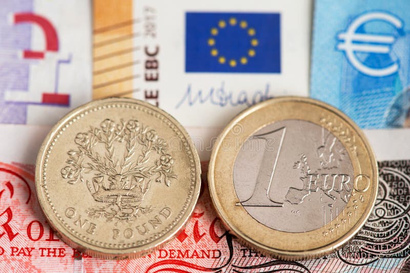 Brexit. British Pound and Euro Editorial Stock Image - Image of brexit ...