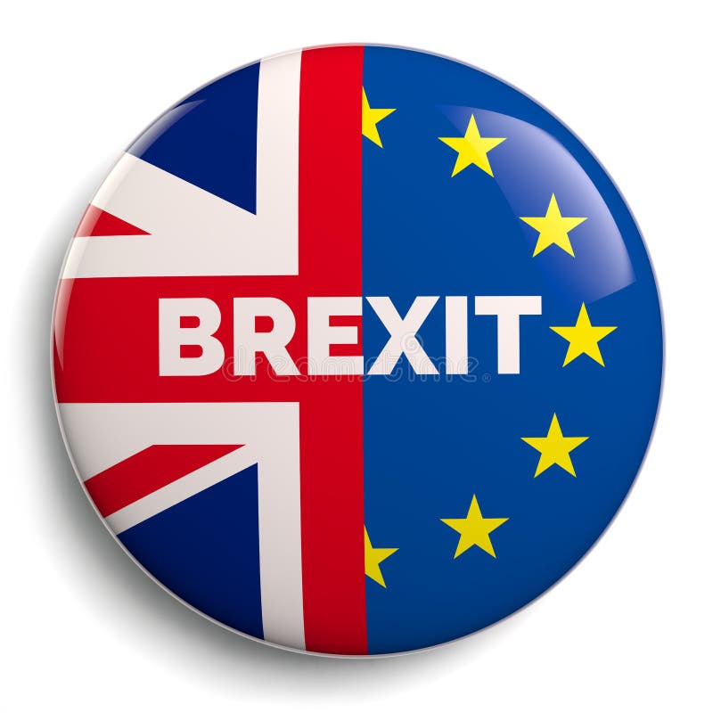Brexit Concept UK and EU Icon Stock Illustration - Illustration of ...