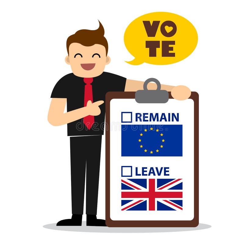 Brexit stock vector. Illustration of arrow, break, decision - 74522011