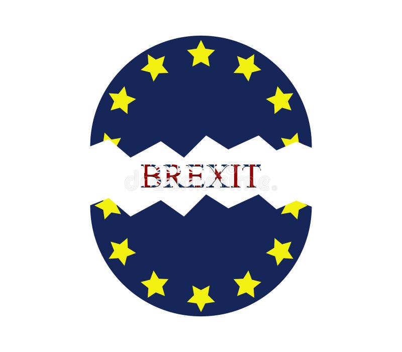 Brexit icon illustrated stock illustration. Illustration of concept ...