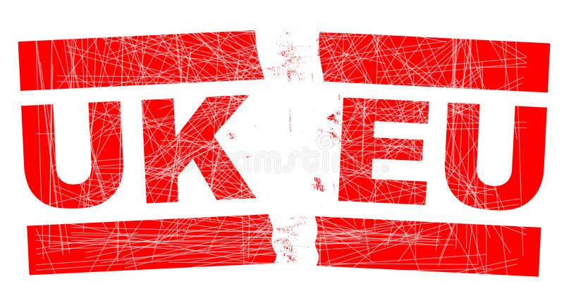 Brexit Split Stamp Stock Illustrations – 4 Brexit Split Stamp Stock ...
