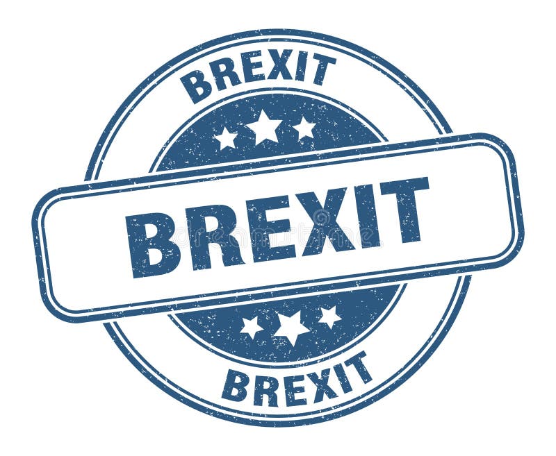 Brexit Stamp. Brexit Round Grunge Sign Stock Vector - Illustration of ...