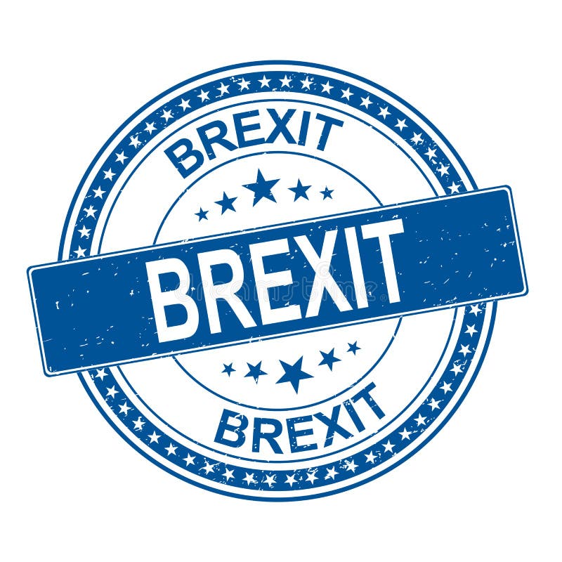 Brexit Stamp. Brexit Sign. Britain Leaving Eu. Stock Vector ...