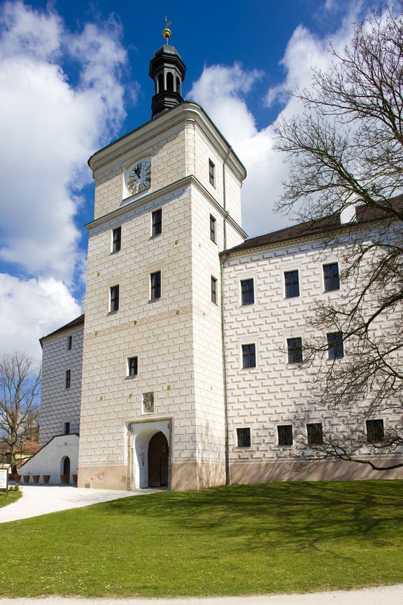 Breznice Castle stock photo. Image of outdoors, history - 14175638