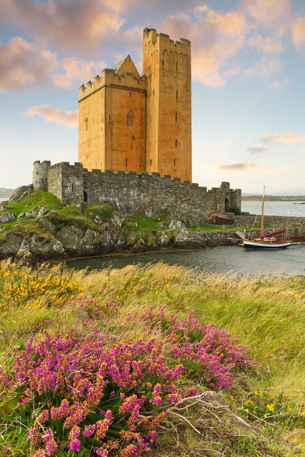 Kilcoe Castle West Cork Irlanda Monumento Foto de archivo - Imagen de ...