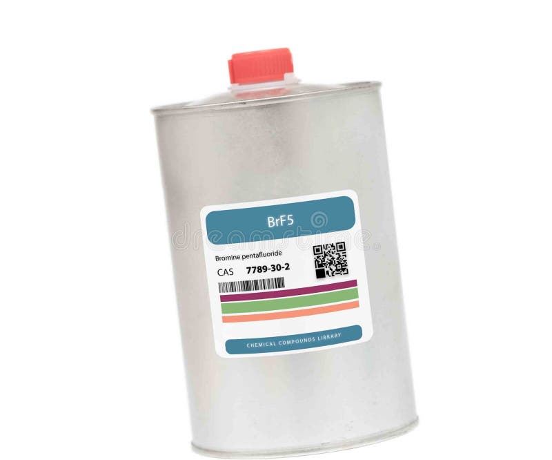 TlBr - Thallium(I) Bromide stock image. Image of flask - 294260157