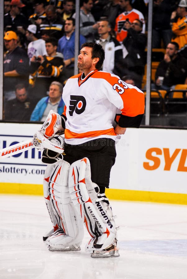 Brian Boucher Philadelphia Flyers Foto de archivo editorial - Imagen de ...