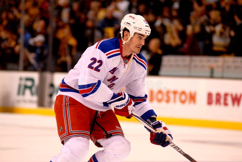 Brian Boyle New York Rangers Editorial Stock Image - Image of player ...