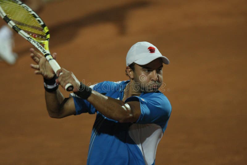 BRIAN DABUL, ATP TENNIS PLAYER Editorial Image - Image of smash ...