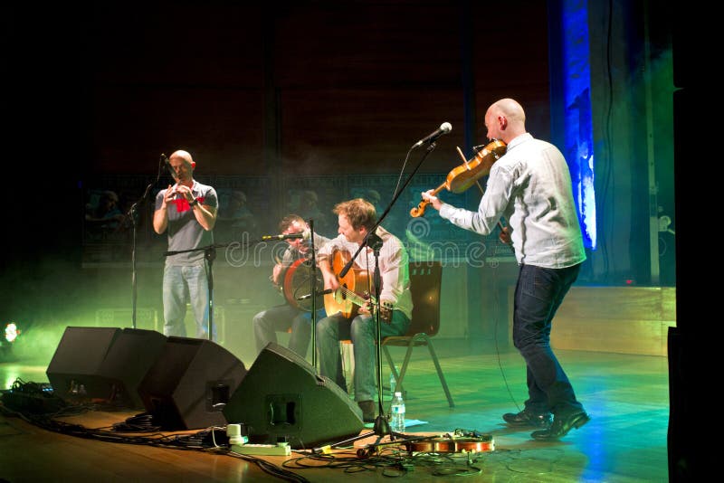 Brian Finnegan in concert editorial photo. Image of celtic - 23034296