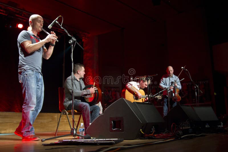 Brian Finnegan Band in Concert Editorial Stock Image - Image of artist ...