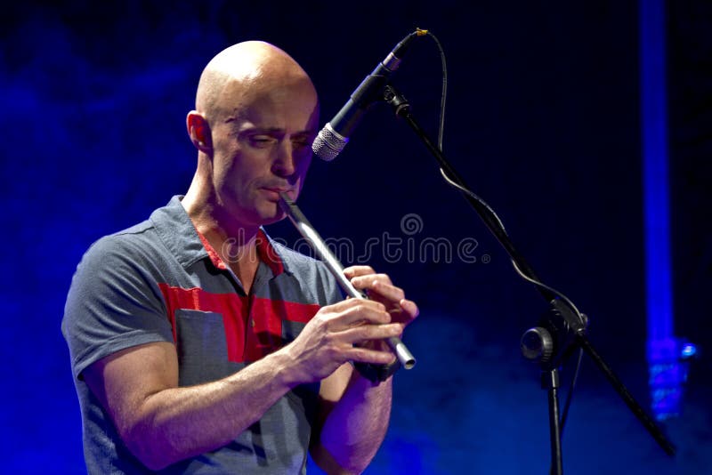 Brian Finnegan in concert editorial photo. Image of celtic - 23034296