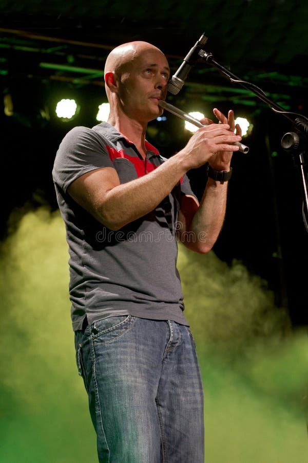 Brian Finnegan in concert editorial photo. Image of celtic - 23034296