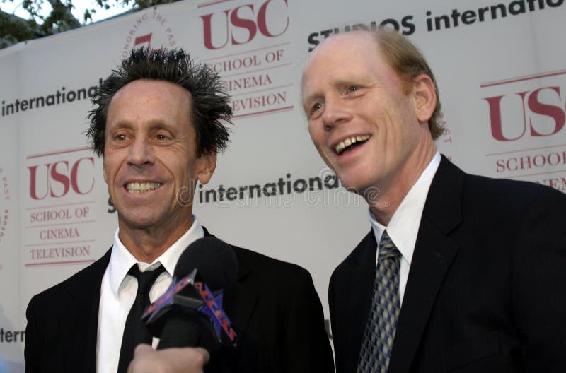 Brian Grazer y Ron Howard foto editorial. Imagen de gala - 59508401