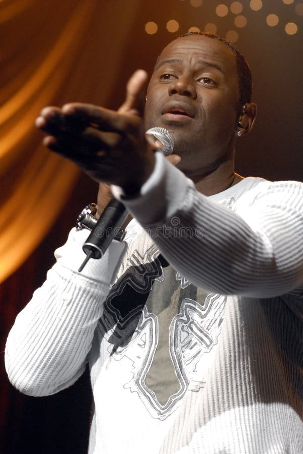 Brian McNight Performing Live. Editorial Photography - Image of ...