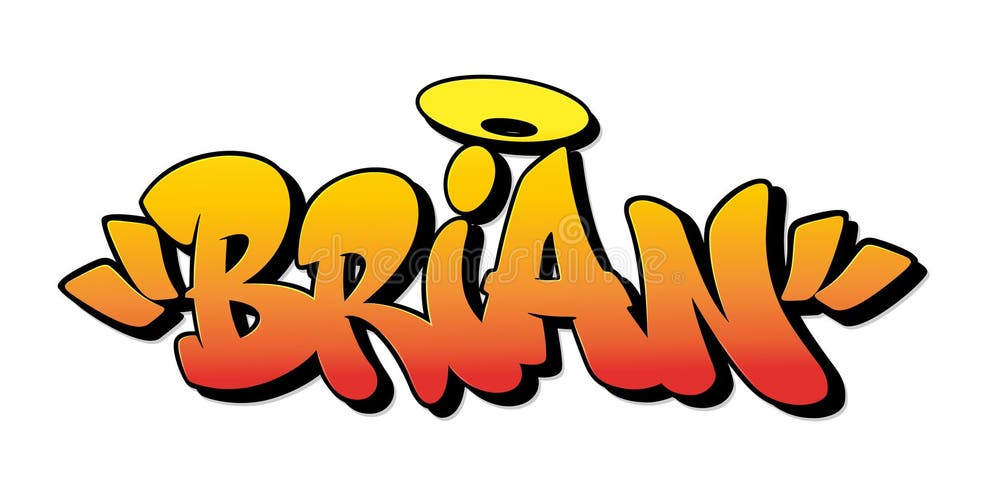 Brian Graffiti Stock Illustrations – 81 Brian Graffiti Stock ...