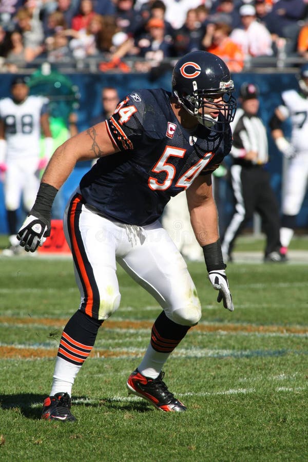 Brian Urlacher, Chicago Bears Editorial Stock Image - Image of field ...