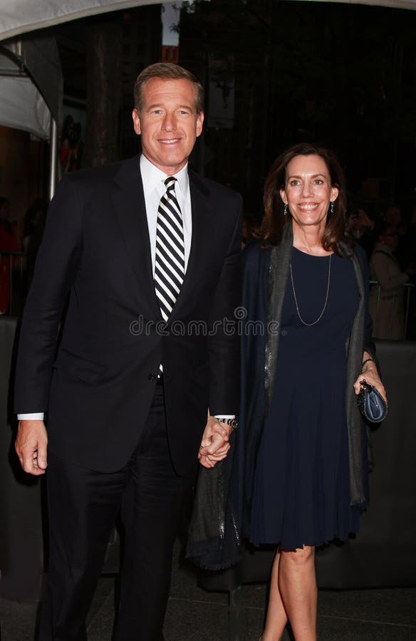 Brian Williams and Jane Stoddard Williams Editorial Stock Image - Image ...
