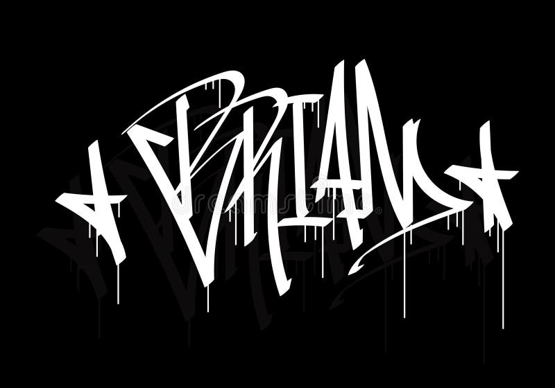 Brian Graffiti Stock Illustrations – 65 Brian Graffiti Stock ...