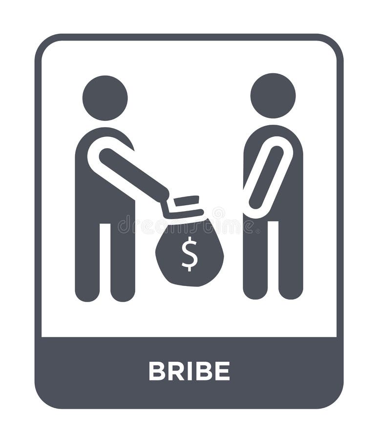 Bribe Icon Vector Sign And Symbol Isolated On White Background Stock ...