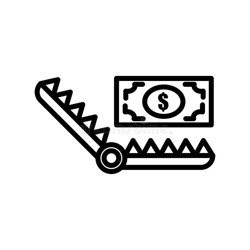 Bribe Icon Vector Sign And Symbol Isolated On White Background Stock ...