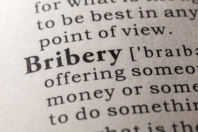 Bribery stock photo. Image of text, bribery, printing - 178239818