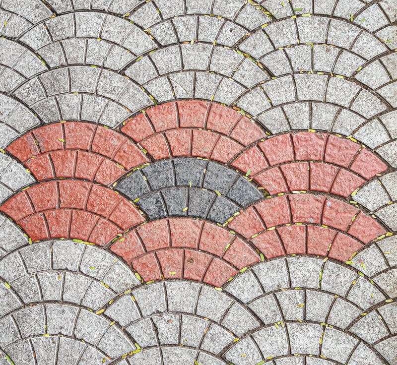 Brick Arched Pattern Concrete Wall Stone Texture Background Stock Photo ...