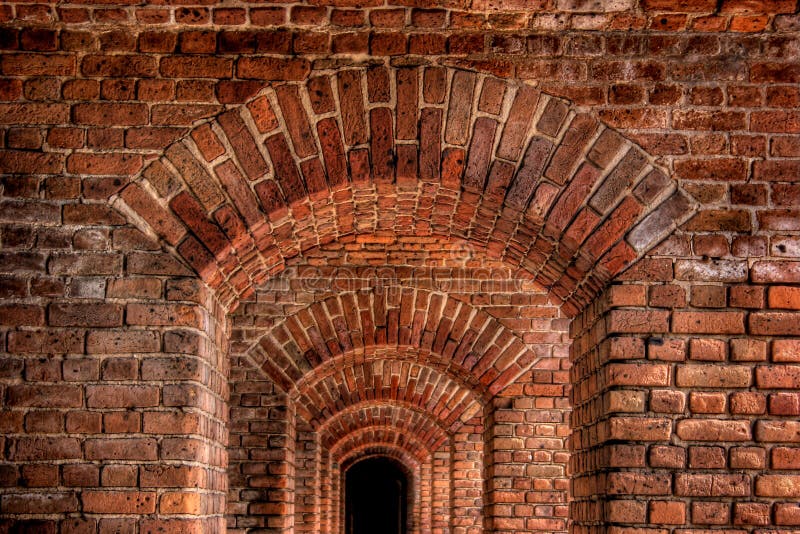 Brick arches stock photo. Image of arch, entrance, symmetry - 3267392