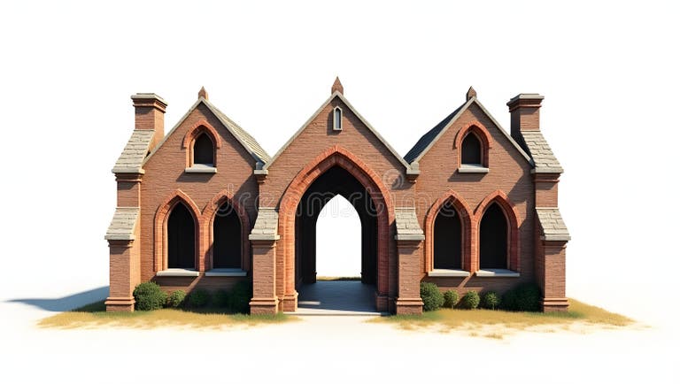 Brick Gateway Stock Illustrations – 1,121 Brick Gateway Stock ...