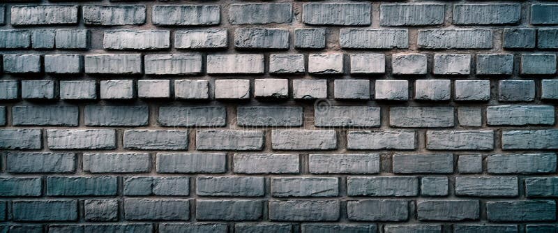 Brick Background. Gray Brick Wall with Backlight Stock Illustration ...